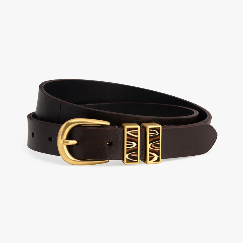 Over the Moon Belt - Maddie/Chocolate – Monkee's of Blowing Rock